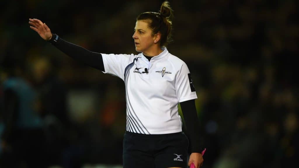 Daniels hopes to inspire the next generation of female rugby referees