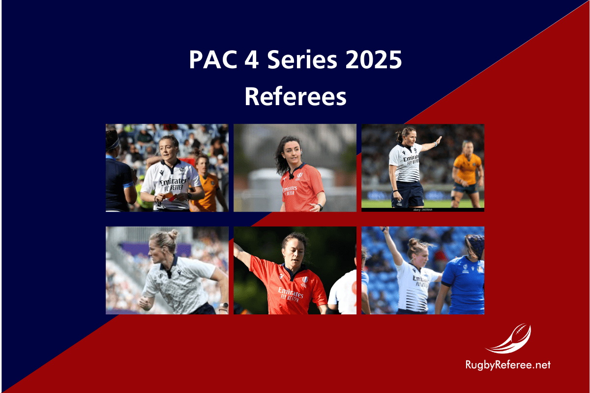 PAC4 series – match officials appointed