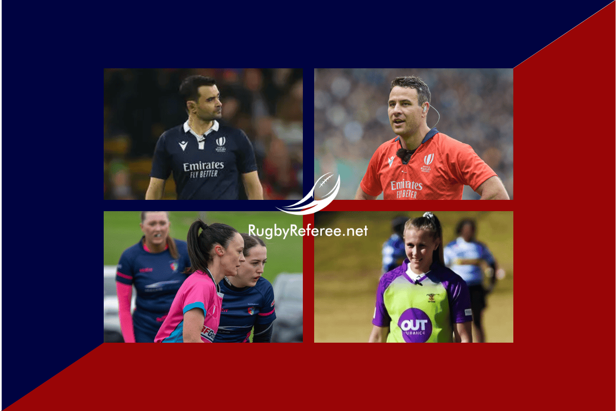 Rugby Championship and other referee, AR & TMO appointments: 14-16 August