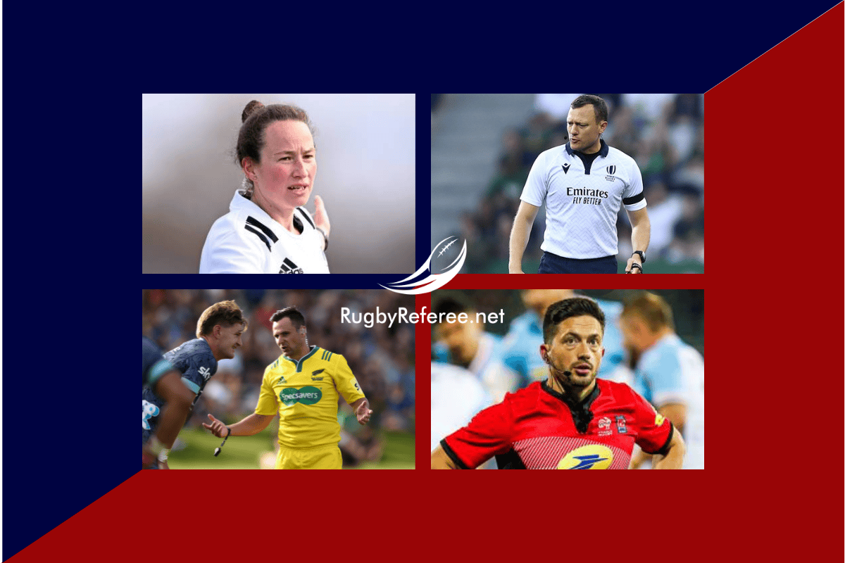 2-5 Oct: TRC final round match officials plus domestic global rugby